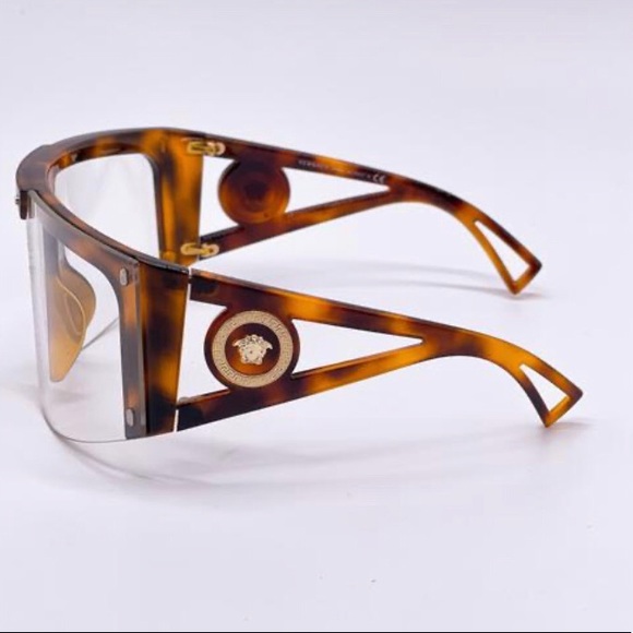 Versace | Accessories | Versace Ve4393 5271w Oversize Sunglasses Multicolor Lens | Poshmark